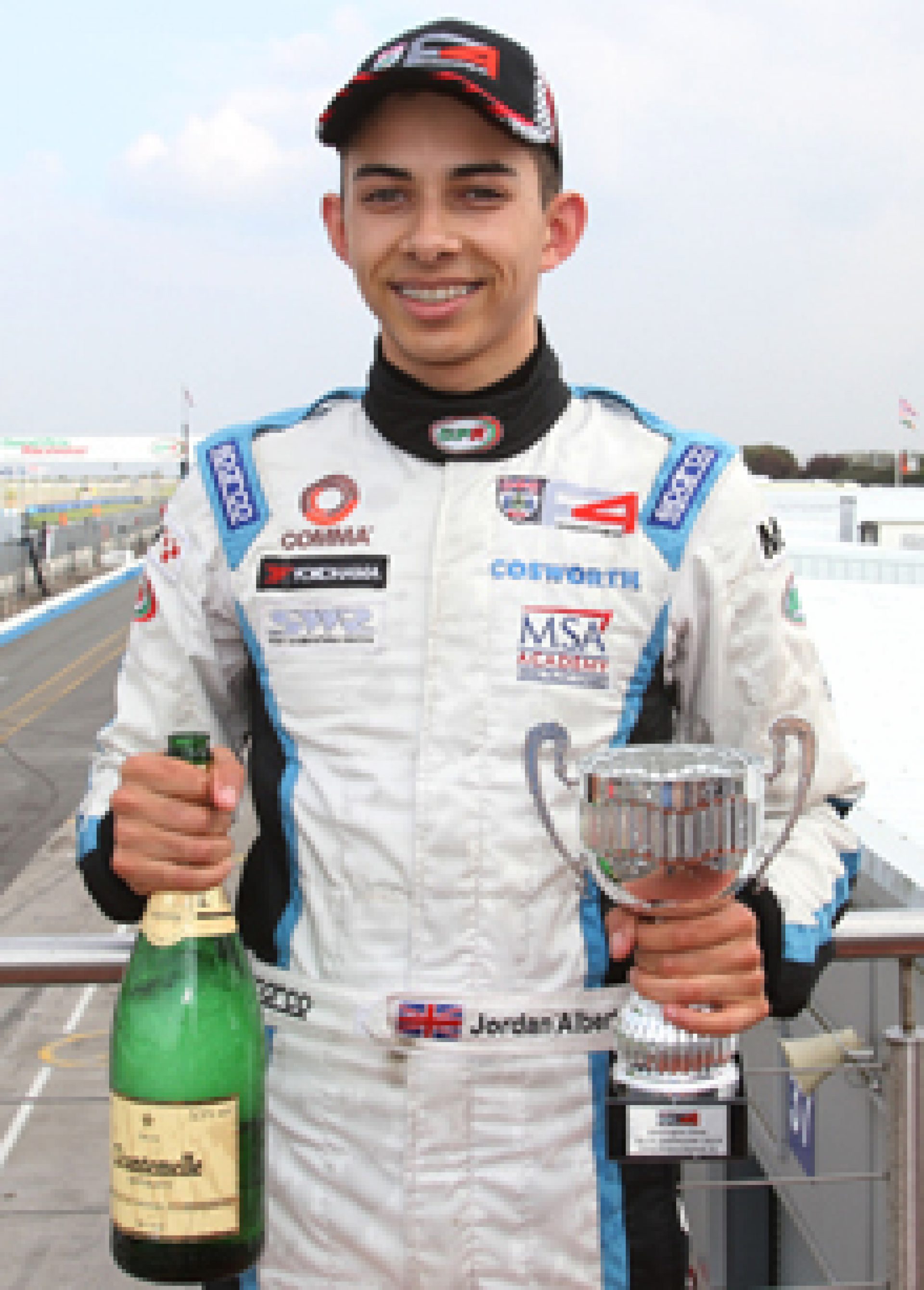 Podium finish shows that Jordan’s a fast learner