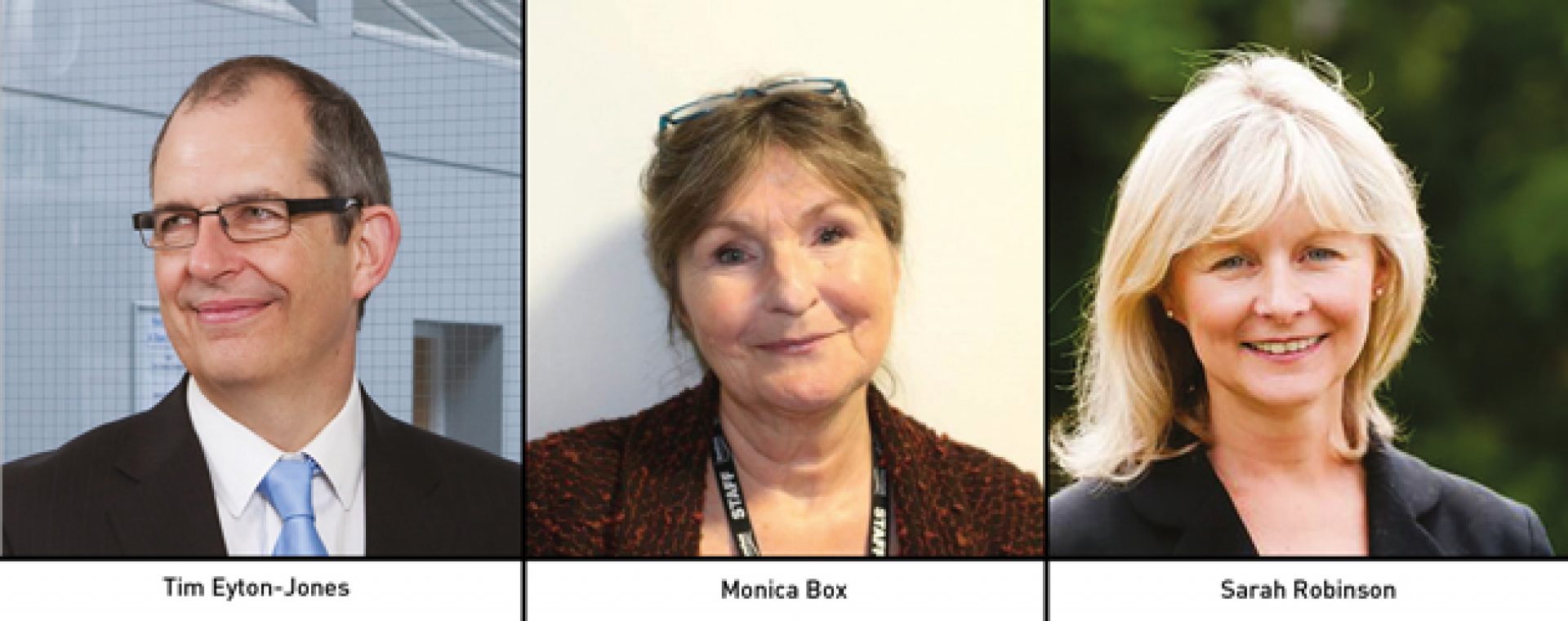 Edition 120: Tim Eyton-Jones, Monica Box and Sarah Robinson