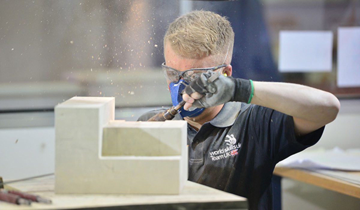 Day 2 WorldSkills | TeamUK competitor’s shipments of Brazilian plaster ...