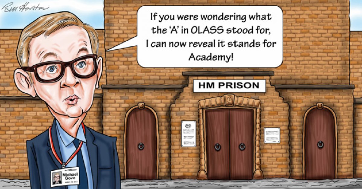 Here we Gove again: Now we’re getting academies for prisons