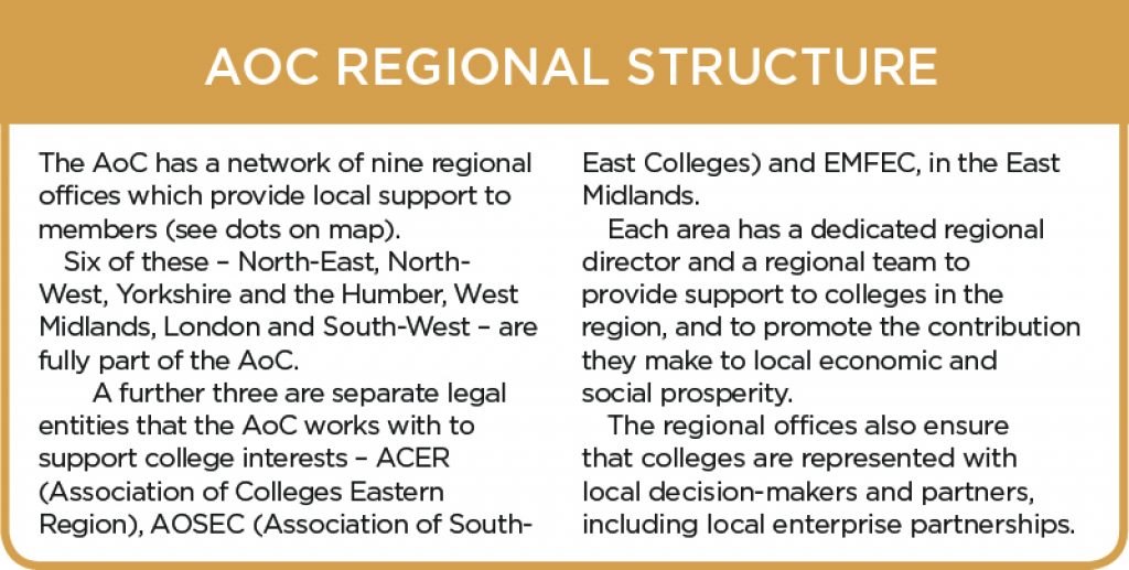 All you need to know about the Association of Colleges
