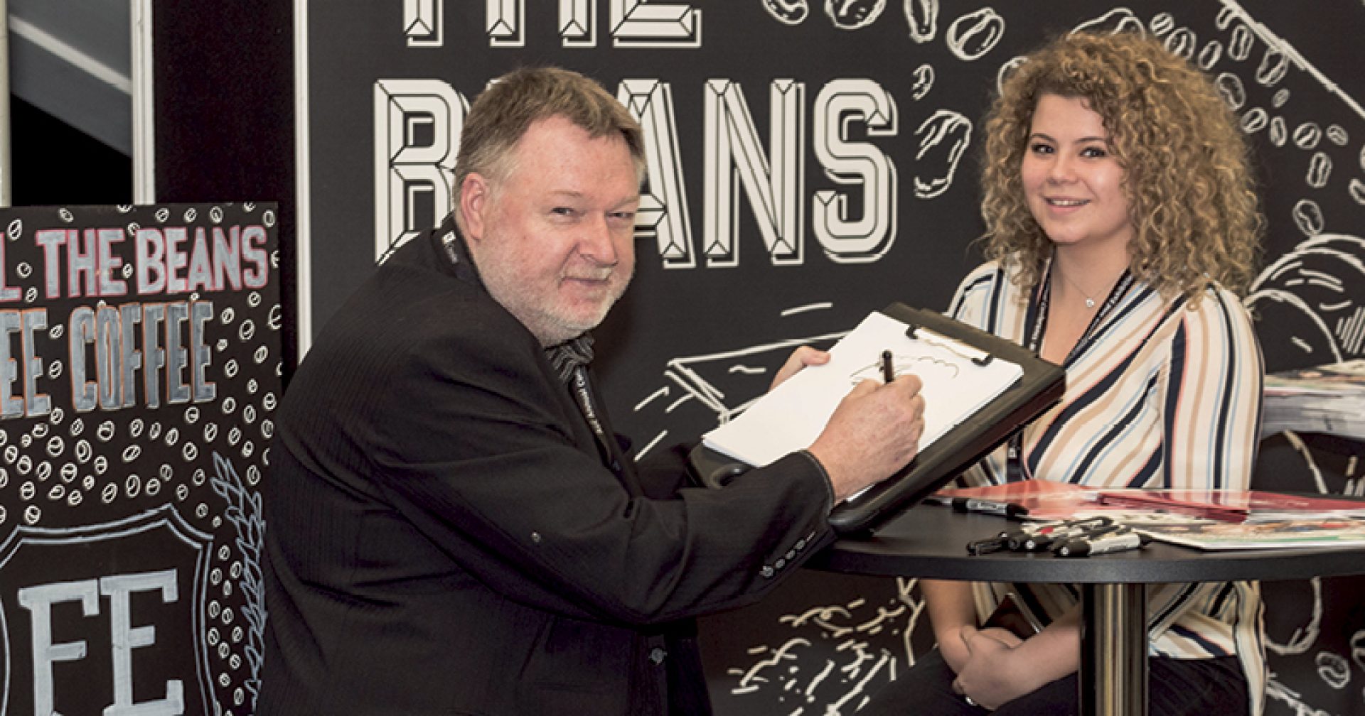 Cartoons of AoC conference delegates 2016