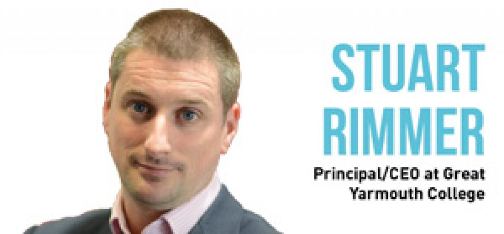 Stuart Rimmer: FE wellbeing guide is for staff and students