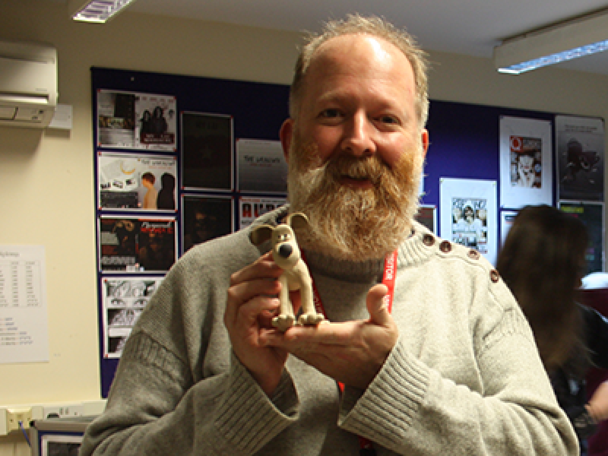 Aardman Animations visit Andover College