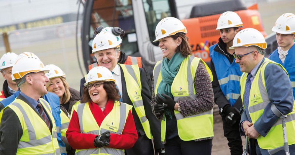 Construction underway on Stansted Airport College