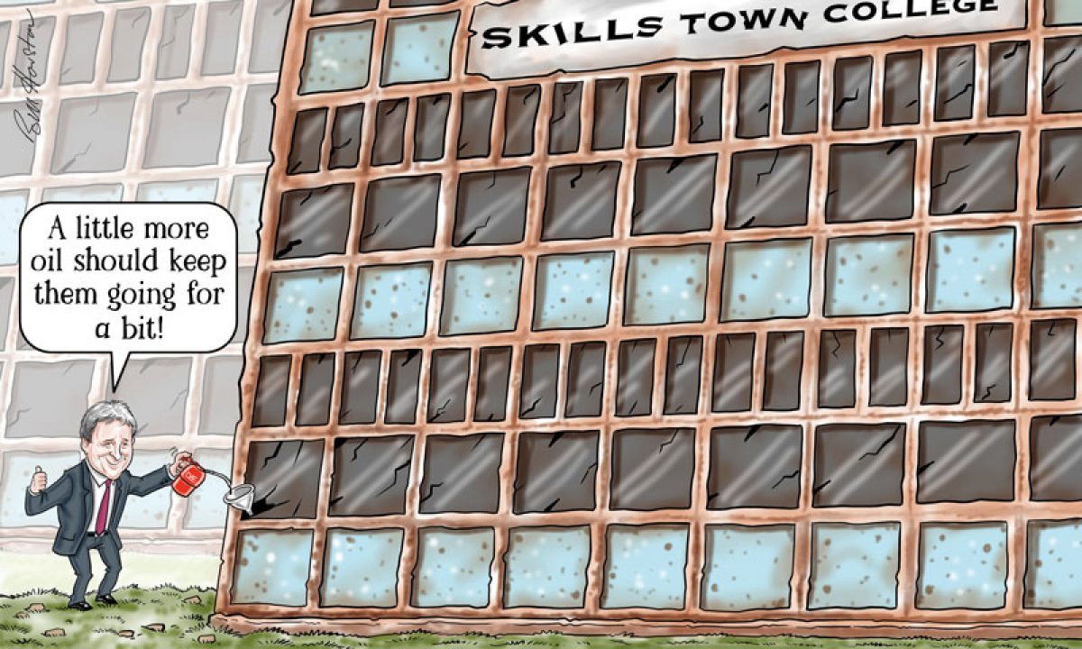 Atkins: Struggling colleges will still need stopgap funds