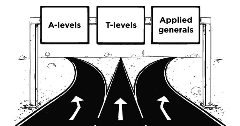 We need 3 post-16 pathways: A-levels, T-levels and applied generals