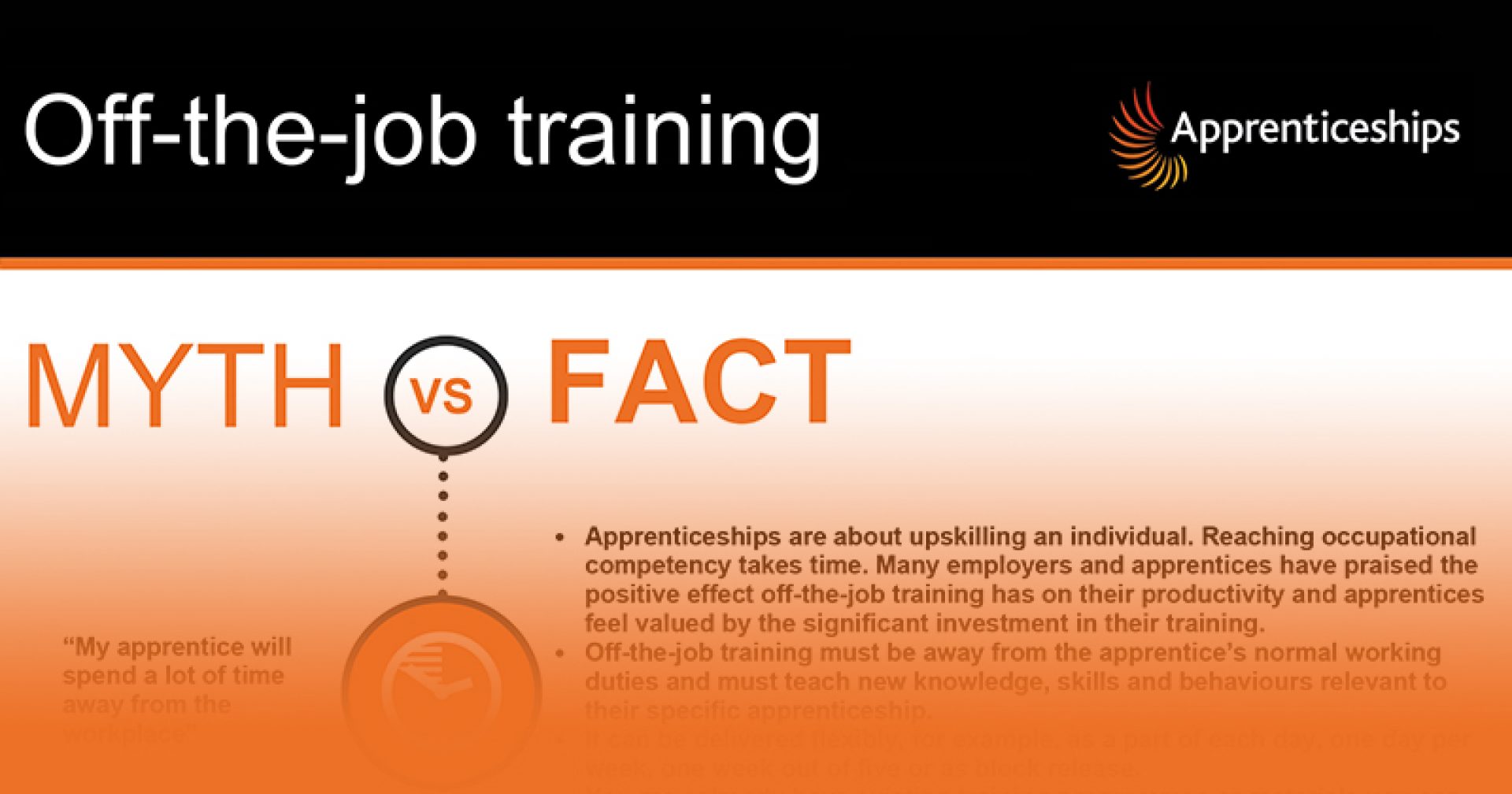 DfE publishes 20% off-the-job training ‘mythbusters’