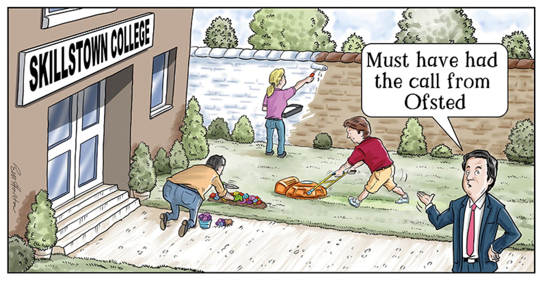 Ofsted praise environment in new inspection reports