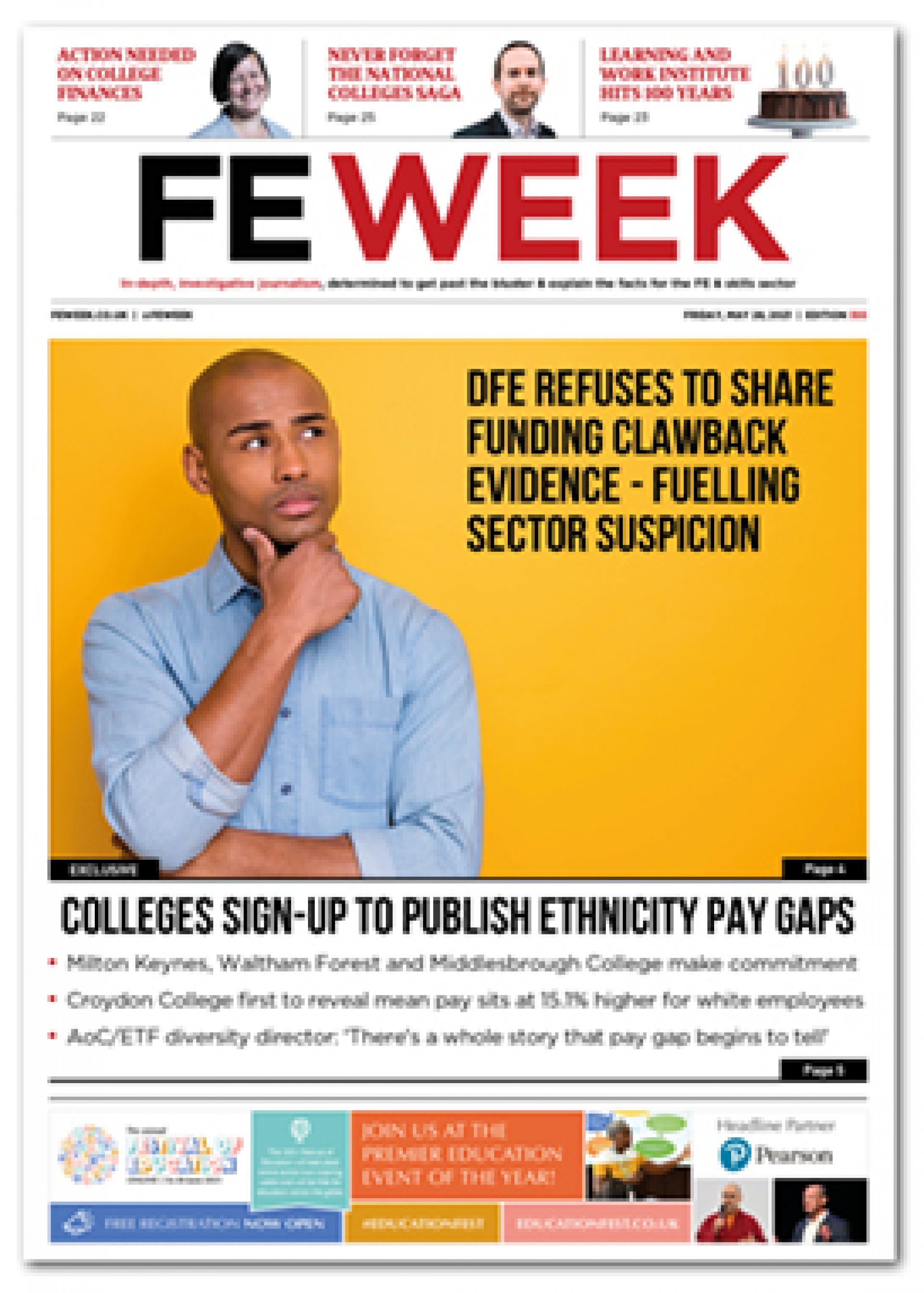 Download FE Week editions | FE Week