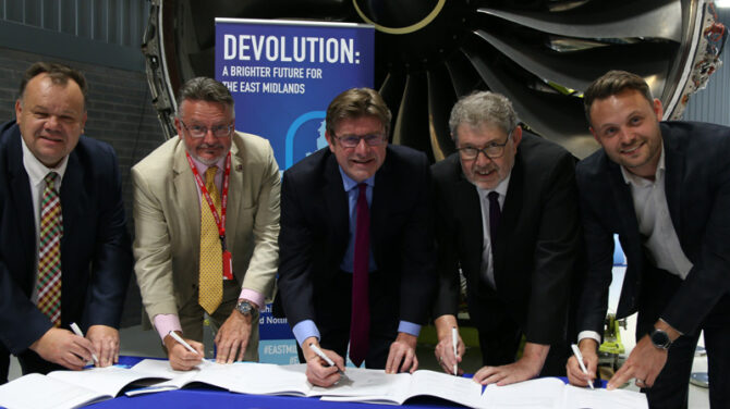 is at the heart of the East Midlands devolution deal