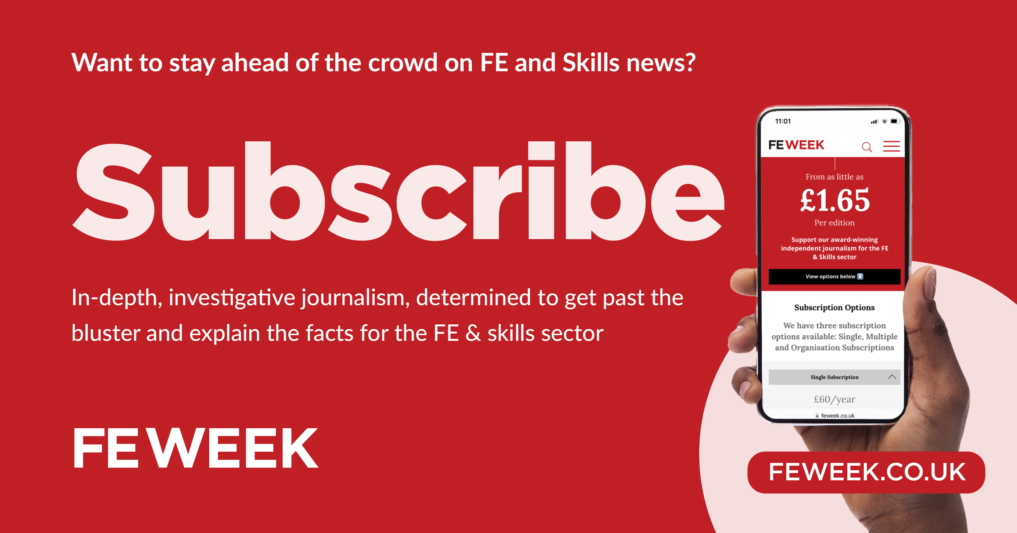 Subscribe to FE Week | FE Week