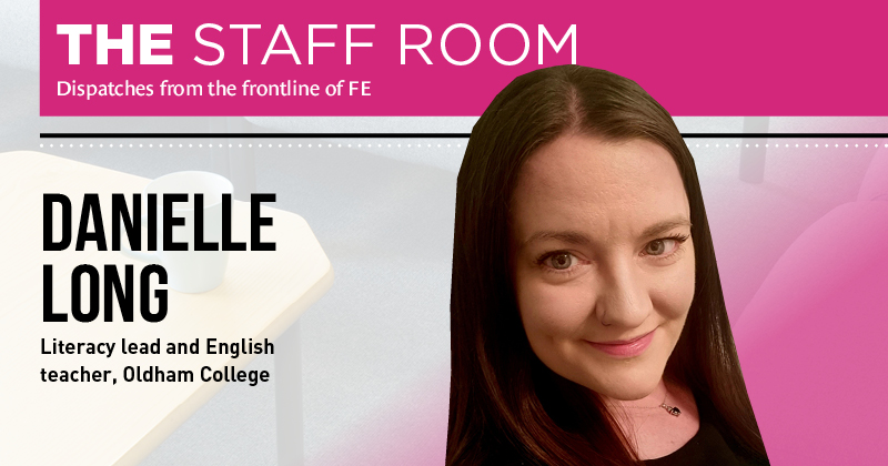 The Staffroom: Why every college should have a literacy lead