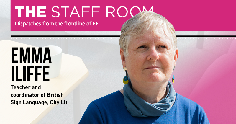 The Staffroom. The many benefits of staff fluent in BSL