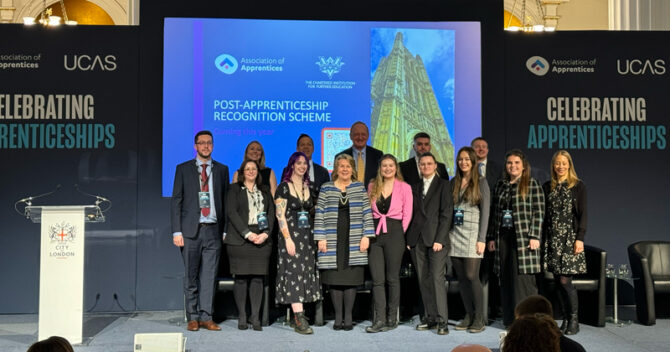 First apprentices awarded post-nominals through new scheme