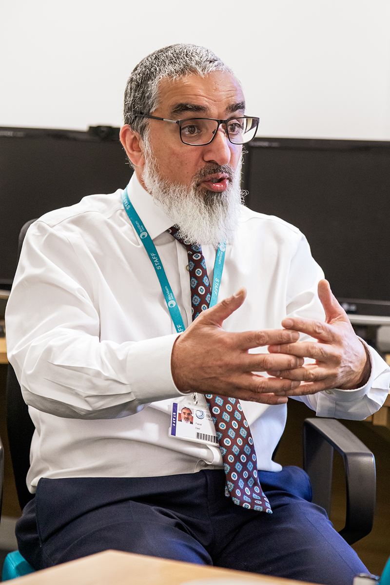 Dr Fazal Dad: principal, Ofsted inspector and ex special constable