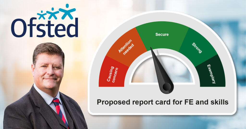 Ofsted report cards could double number of graded areas for FE providers