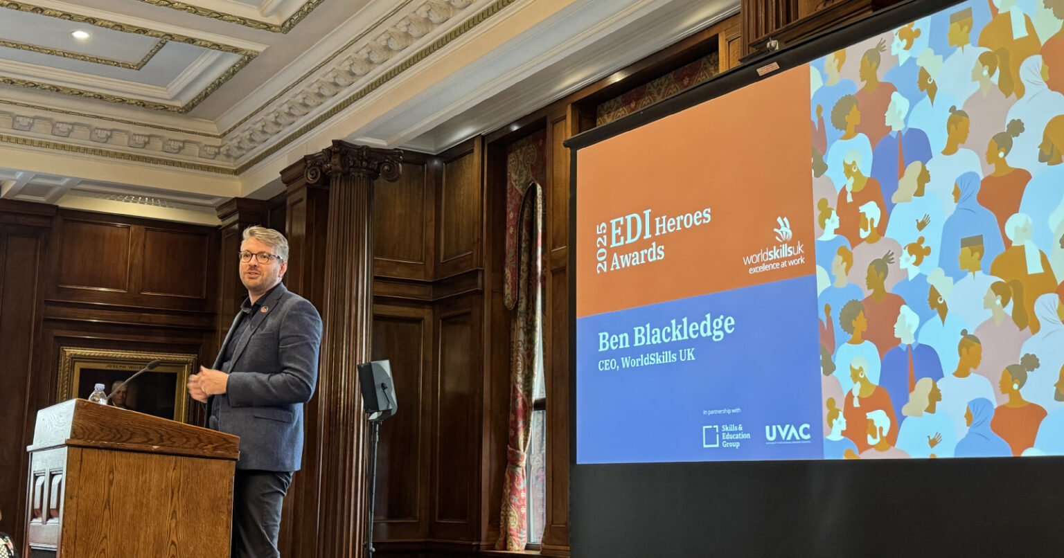WorldSkills UK: Winners revealed for 2025 EDI heroes awards
